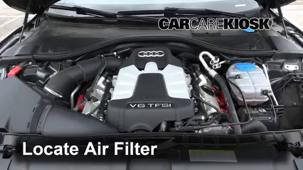 How to Add Coolant: 2014 Audi A7 Quattro 3.0L V6 Supercharged