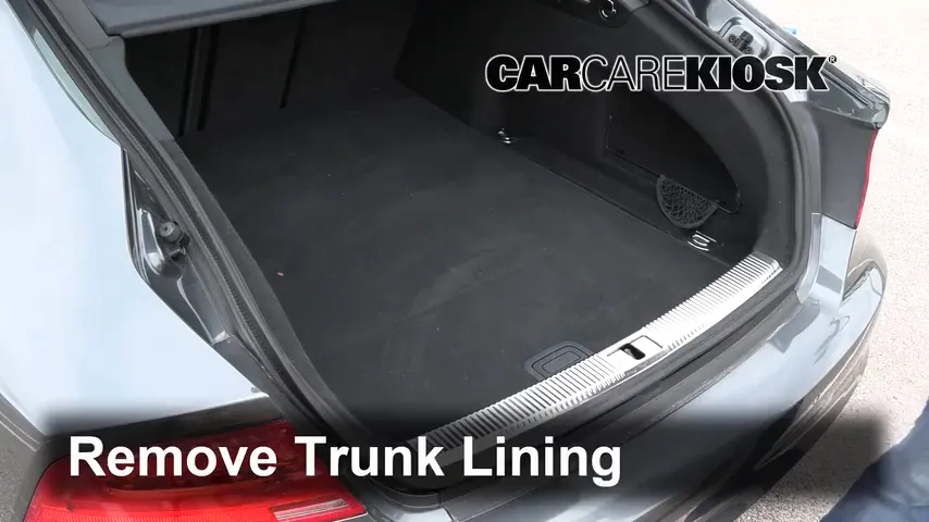 Replace Flat Tire with Spare Tire: 2014 Audi A7 Quattro 3.0L V6 ...