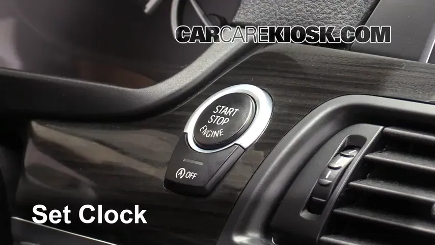 How to Set the Clock / Change Time on a 2014 BMW 535d xDrive 3.0L 6 Cyl ...