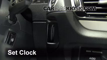 How to Set the Clock / Change Time on a 2014 BMW X1 xDrive28i 2.0L 4 ...