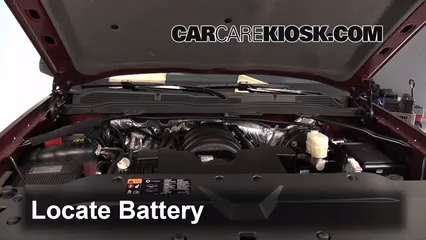 Battery Replacement: 2014 Chevrolet Silverado 1500 LT 5.3L V8 FlexFuel ...