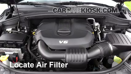 Battery Replacement: 2014 Dodge Durango SXT 3.6L V6 FlexFuel