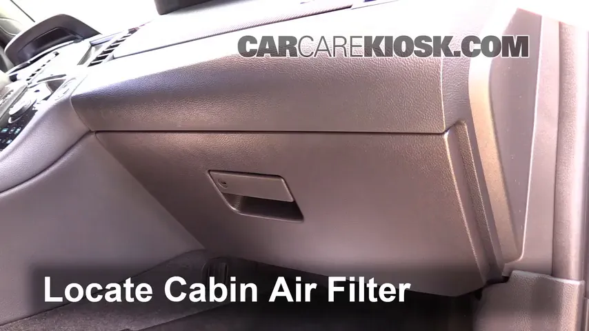 Cabin Air Filter Replacement: 2014 Ford Taurus SHO 3.5L V6 Turbo