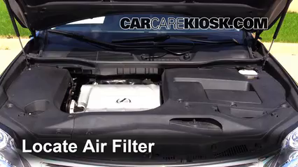 How to Change Engine Air Filter: 2014 Lexus RX350 3.5L V6