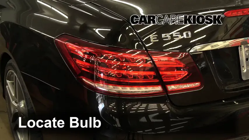 Reverse Light Replacement 2014 Mercedes-Benz E550 4.6L V8 Turbo Convertible