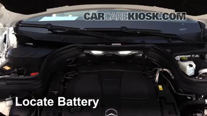 Battery Replacement: 2014 Mercedes-Benz GLK350 4Matic 3.5L V6