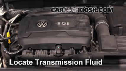 Transmission Fluid Level Check 2014 Volkswagen Passat SEL Premium 1.8L ...