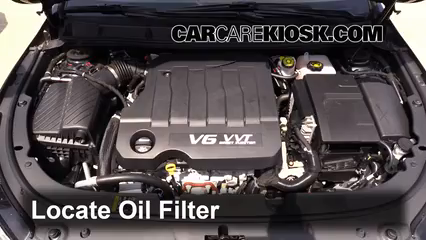 Oil & Filter Change Buick LaCrosse (2010-2016) - 2010 Buick LaCrosse ...