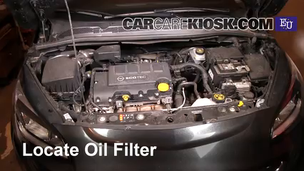 Oil & Filter Change Opel Corsa (2015-2017) - 2015 Opel Corsa Enjoy 1.4L ...