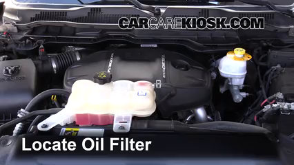Oil & Filter Change Ram 1500 (2011-2018) - 2015 Ram 1500 Laramie ...
