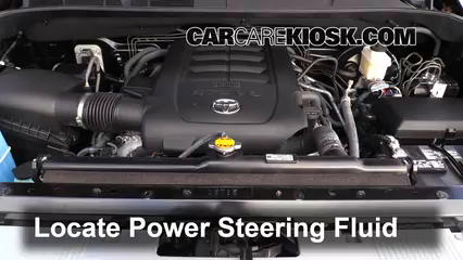 Check Power Steering Level Toyota Tundra (2014-2019) - 2015 Toyota ...
