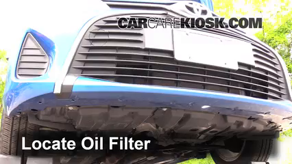 Oil & Filter Change Toyota Yaris (2012-2018) - 2015 Toyota Yaris LE 1 ...