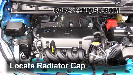 Coolant Flush How-to: Toyota Yaris (2012-2018) - 2015 Toyota Yaris LE 1 ...