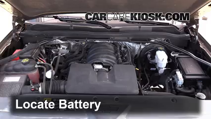 Battery Replacement: 2015 Chevrolet Silverado 1500 LT 4.3L V6 FlexFuel ...