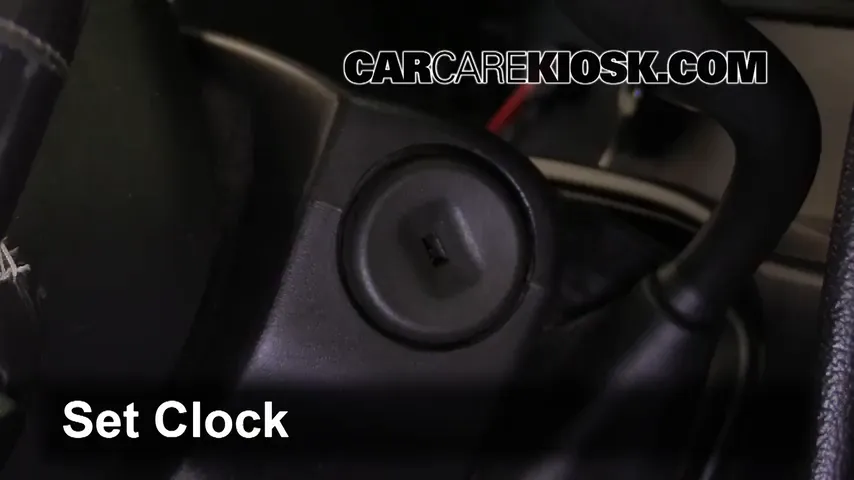 How to Set the Clock / Change Time on a 2015 Chevrolet Silverado 2500 ...