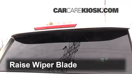 Rear Windshield Wiper Blade Change: 2015 Chevrolet Tahoe LT 5.3L V8 ...