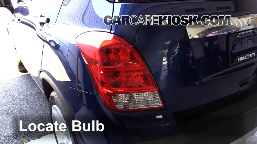 Tail Light Replacement on 2015 Chevrolet Trax LTZ 1.4L 4 Cyl. Turbo