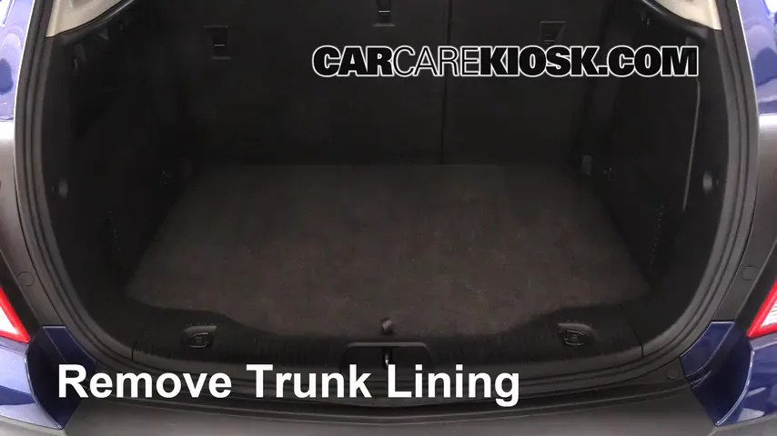 Cabin Air Filter Replacement: 2019 Chevrolet Trax LT 1.4L 4 Cyl. Turbo