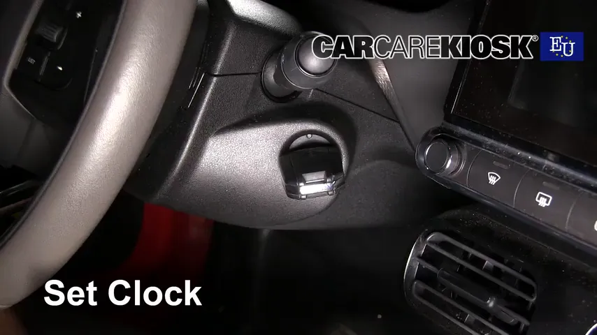 How to Set the Clock / Change Time on a 2015 Citroen C4 Cactus Feal 1 ...
