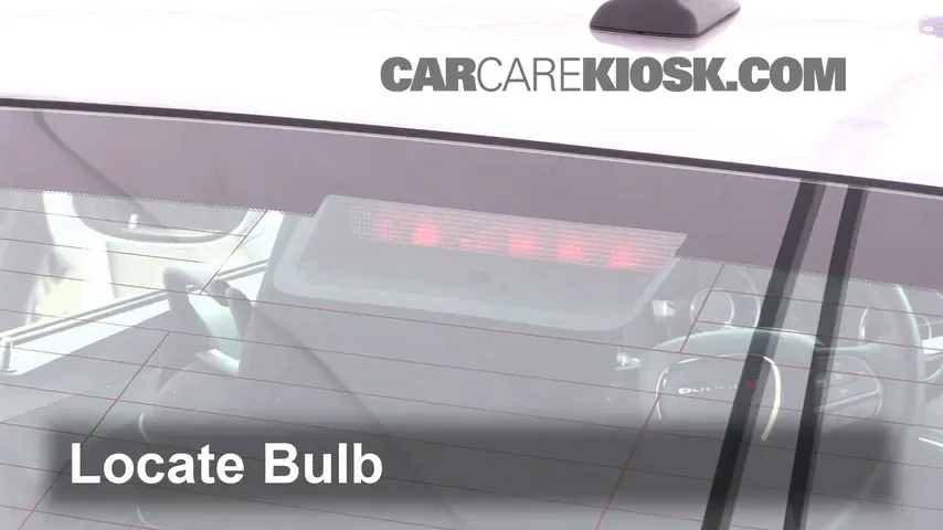 3rd Brake Light Bulb Replacement on a 2015 Dodge Challenger SXT Plus 3 ...