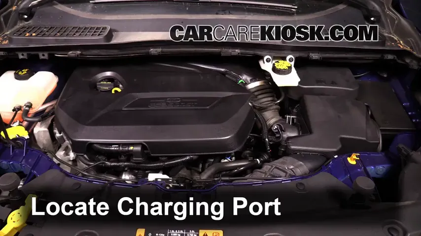 2014 Ford Escape Ac Recharge Port