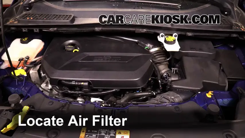 Battery Replacement: 2015 Ford Escape SE 1.6L 4 Cyl. Turbo