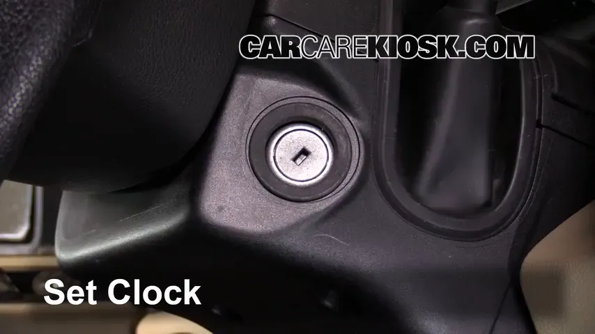 How to Set the Clock / Change Time on a 2015 Ford F-150 XLT 3.5L V6 ...