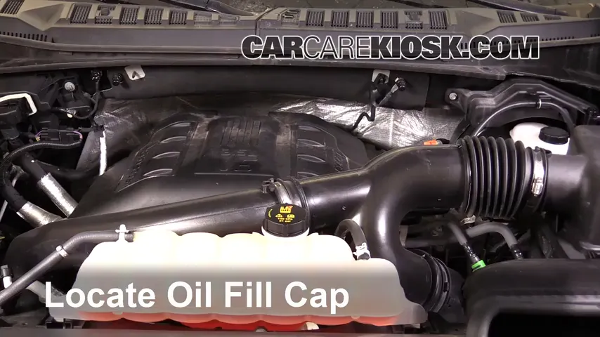 Headlight Bulb Replacement: 2015 Ford F-150 XLT 3.5L V6 Turbo Crew Cab ...