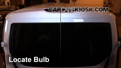 3rd Brake Light Bulb Replacement on a 2015 Ford Transit Connect XL 2.5L ...