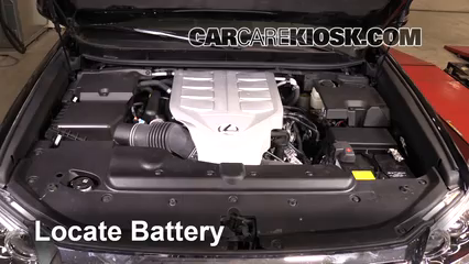 Battery Replacement: 2015 Lexus GX460 Luxury 4.6L V8