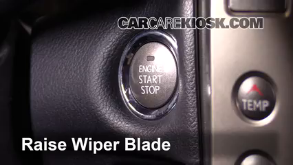 Rear Windshield Wiper Blade Change: 2015 Lexus GX460 Luxury 4.6L V8