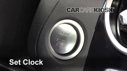 How to Set the Clock / Change Time on a 2015 Mercedes-Benz C300 4Matic ...