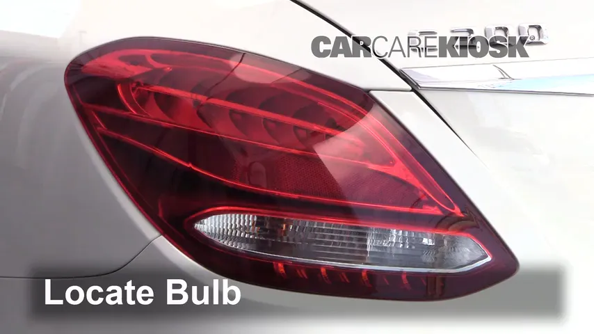 Brake Light Replacement: 2015 Mercedes-Benz C300 4Matic 2.0L 4 Cyl. Turbo