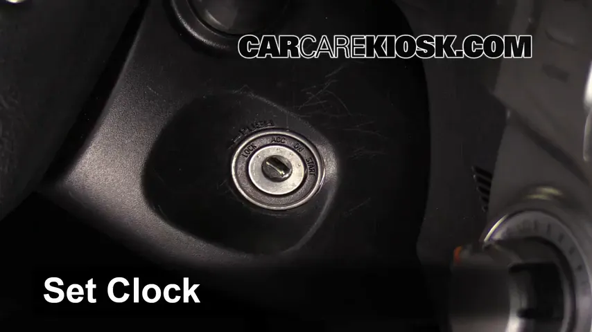How to Set the Clock / Change Time on a 2015 Toyota 4Runner SR5 4.0L V6
