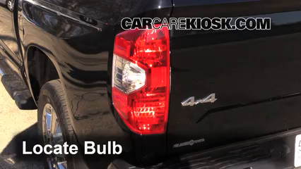 Reverse Light Replacement 2015 Toyota Tundra Platinum 5.7L V8