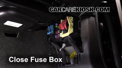 Interior Fuse Box Location: 2015-2019 Chevrolet Colorado - 2016 ...