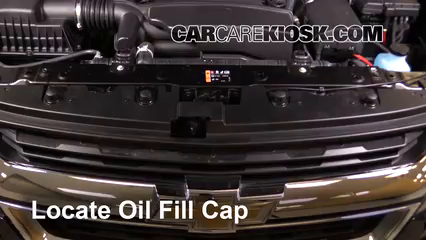Oil & Filter Change Chevrolet Colorado (2015-2019) - 2016 Chevrolet ...