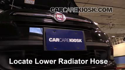 Coolant Flush How-to: Fiat 500X (2016-2019) - 2016 Fiat 500X Easy 2.4L ...