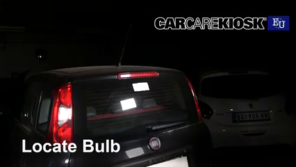 Third Brake Light Bulb Change Fiat Panda (2013-2019) - 2016 Fiat Panda ...