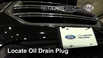 Oil & Filter Change Ford Edge (2015-2019) - 2016 Ford Edge Titanium 2 ...