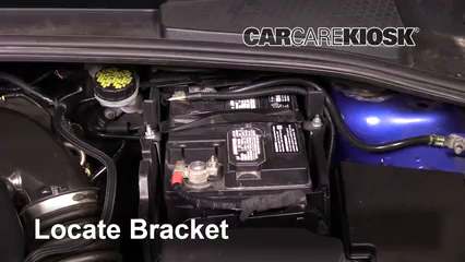 Battery Replacement: 2012-2018 Ford Focus - 2016 Ford Focus ST 2.0L 4 ...