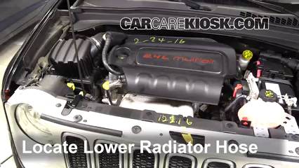 Coolant Flush How-to: Jeep Renegade (2015-2019) - 2016 Jeep Renegade ...