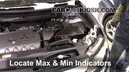 How to Add Coolant: Mitsubishi Outlander (2014-2019) - 2016 Mitsubishi ...