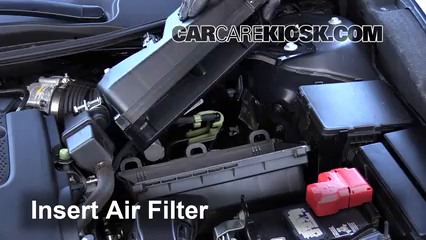 Air Filter How-To: 2013-2018 Nissan Altima - 2016 Nissan Altima SL 3.5L V6