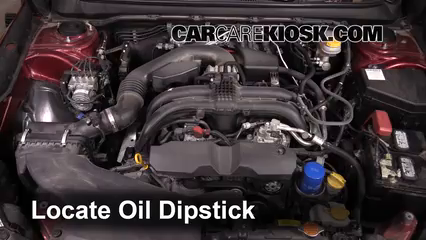 Oil & Filter Change Subaru Outback (2015-2019) - 2016 Subaru Outback 2 ...