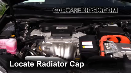 Coolant Flush How-to: Toyota Camry (2015-2017) - 2016 Toyota Camry ...