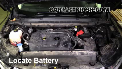 Battery Replacement: 2016 Ford Edge Titanium 2.0L 4 Cyl. Turbo