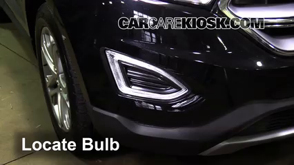 Headlight Bulb Replacement: 2016 Ford Edge Titanium 2.0L 4 Cyl. Turbo