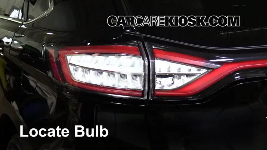 Rear Turn Signal Replacement on a 2016 Ford Edge Titanium 2.0L 4 Cyl. Turbo