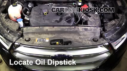 Oil & Filter Change 2016 Ford Edge Titanium 2.0L 4 Cyl. Turbo